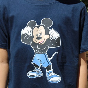 Buff Donald Duck & Swole Mickey Mouse Youth - Etsy