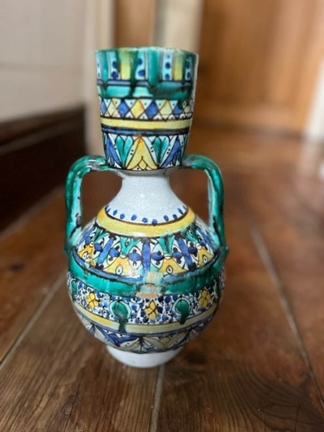 Large 19th Century Moroccan Islamic Earthenware Jug - Etsy