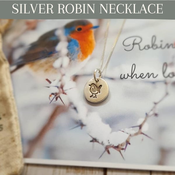 Robin Necklace - Etsy UK