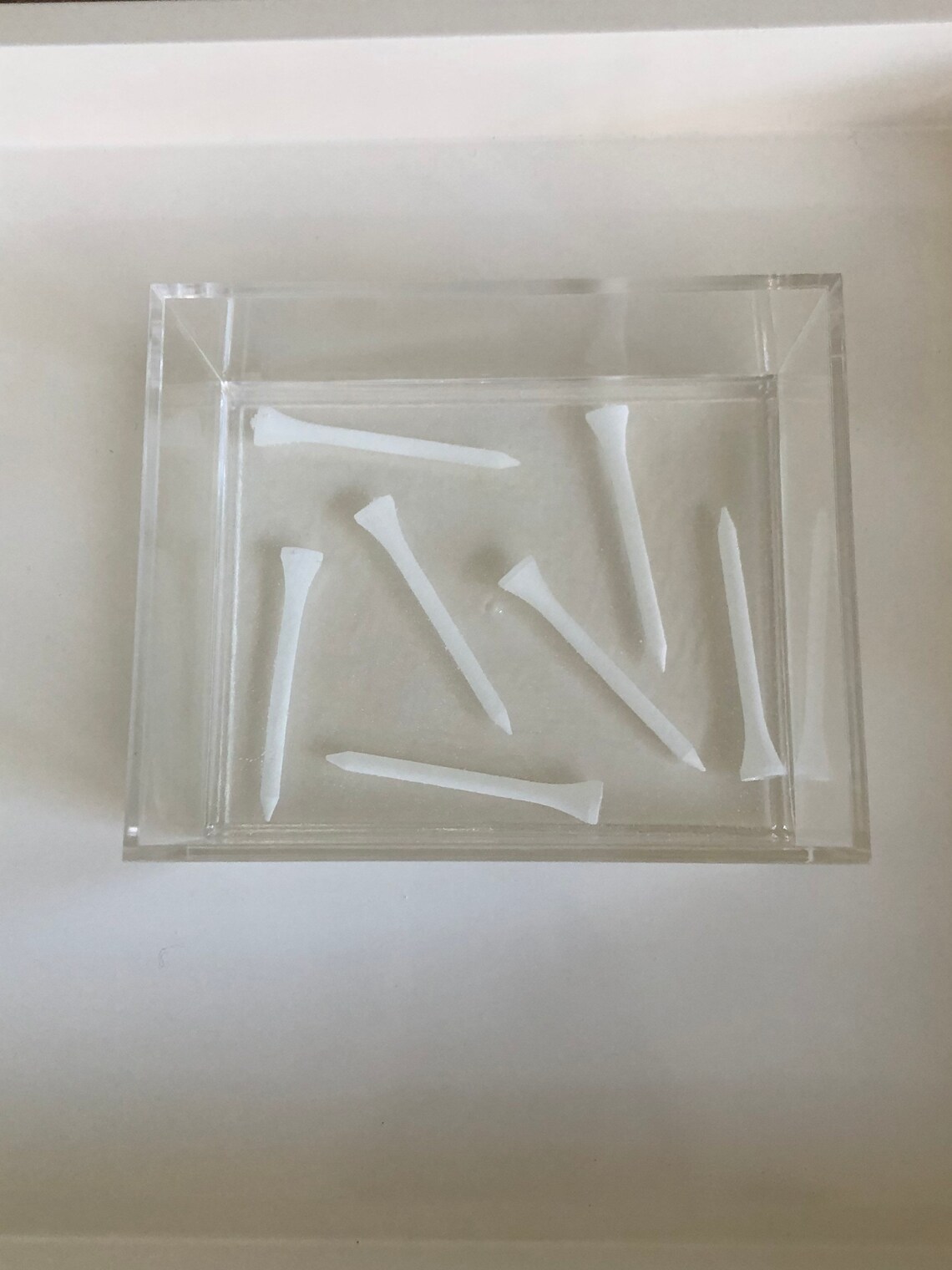 Golf Tee Acrylic Trinket Dish Catch All Tray. Perfect for | Etsy