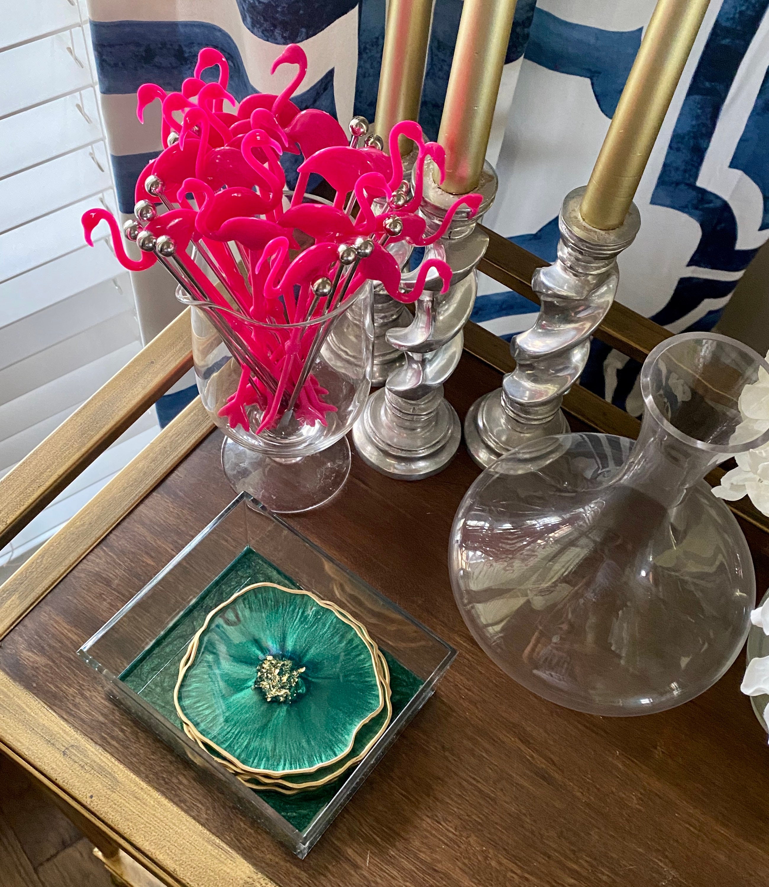 Resin Geode Coaster Holder Acrylic Tray 6x5 Fits the Geode | Etsy