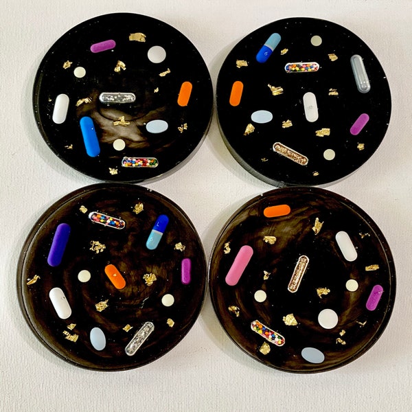 Pill Coaster - Etsy