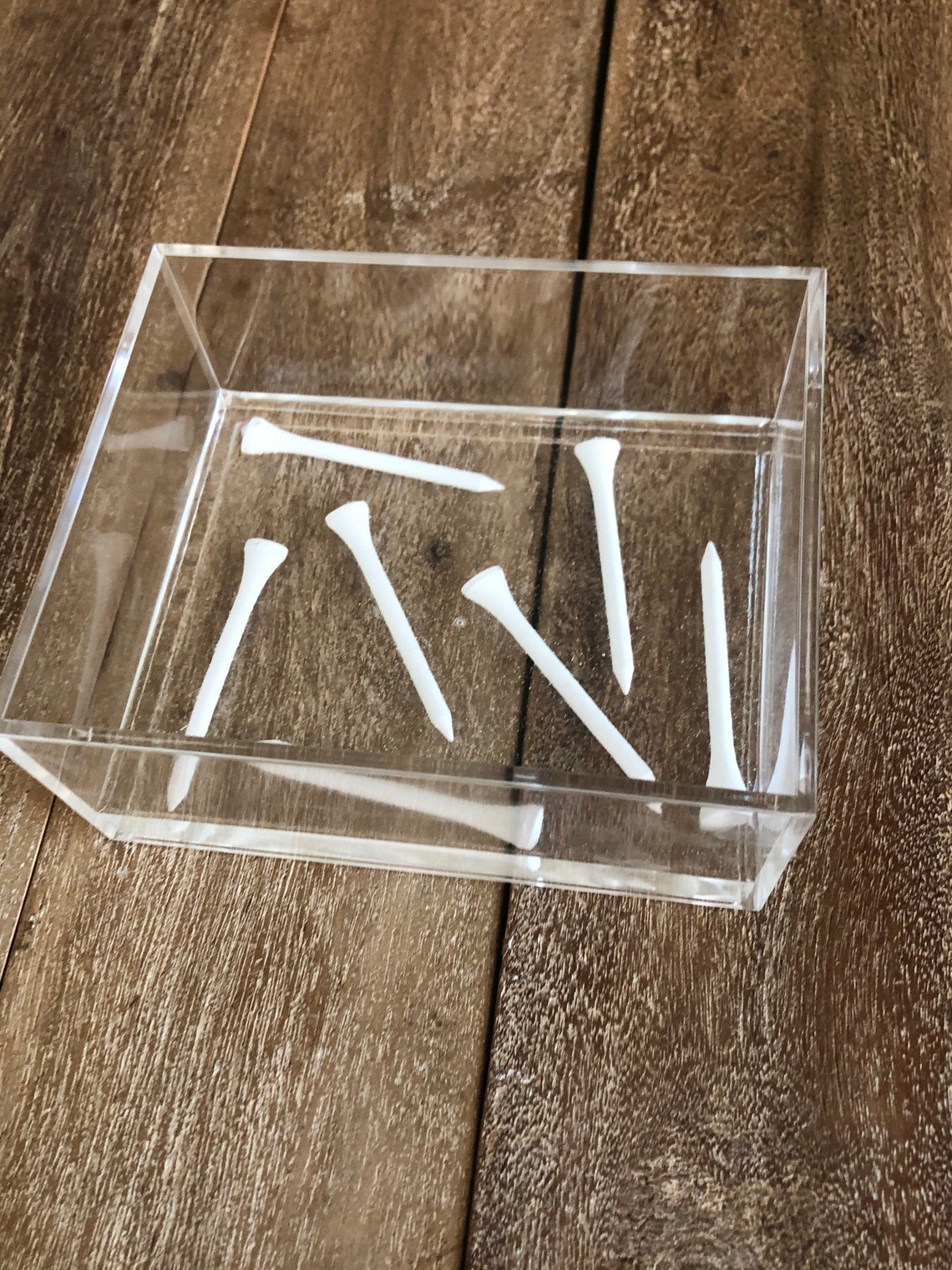 Golf Tee Acrylic Trinket Dish Catch All Tray. Perfect for | Etsy