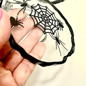 Halloween Goth Spider Resin Coaster Set-super Unique Snake Decor ...