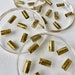 Bullet Shell Brass Casing Ammo Resin Coasters Art Deco Handmade ...