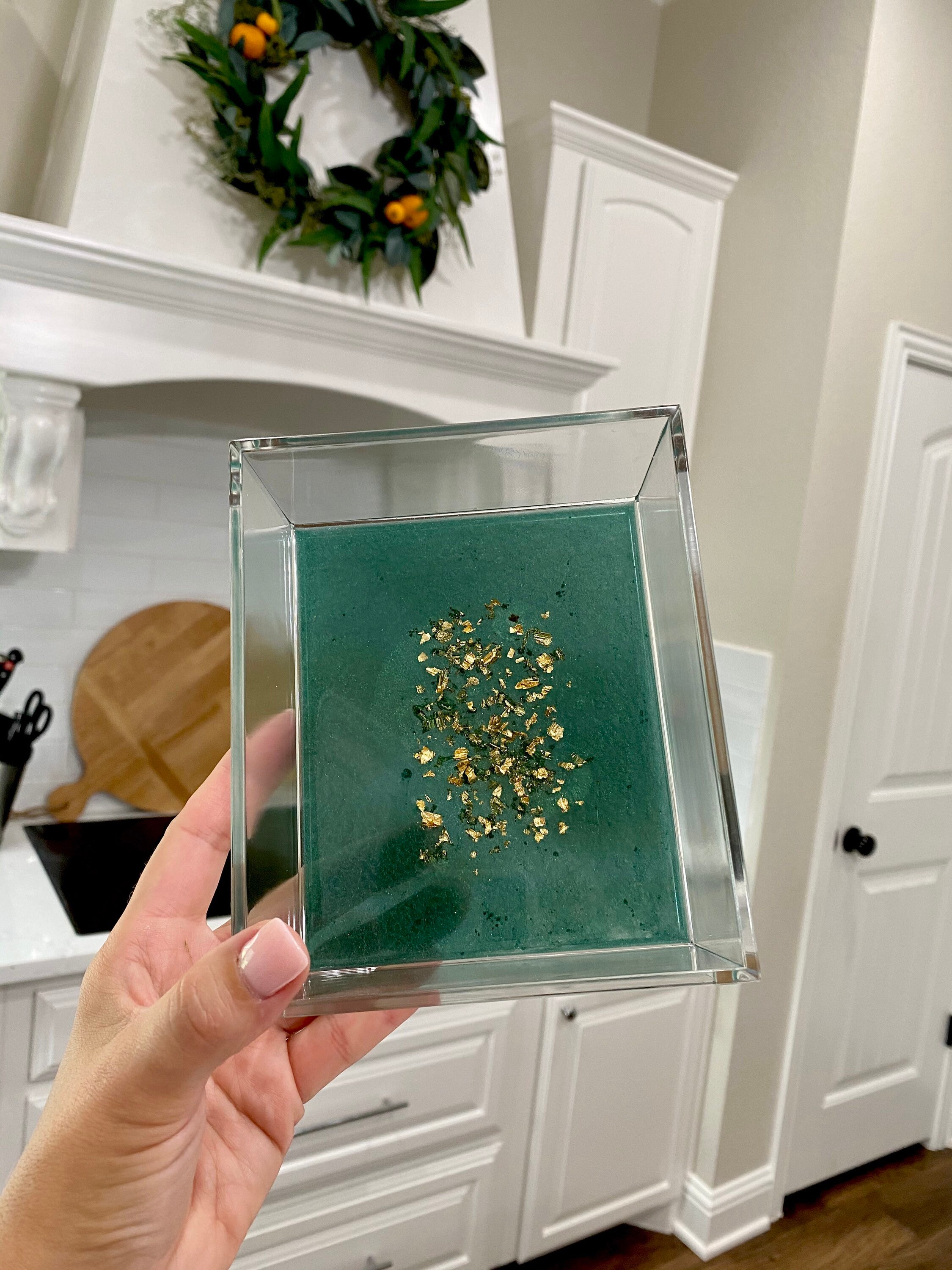 Resin Geode Coaster Holder Acrylic Tray 6x5 Fits the Geode | Etsy