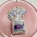 3d Glitter Spilling Botox Vial Pearl Pink Christmas Ornament. Injector ...