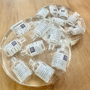 3d Botox Vial Resin Coasters.minimal Functional Pop Art, Injector ...