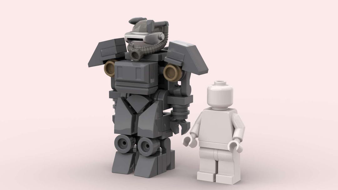 Fallout T51 Power Armor Made With Authentic Bricks Kit. - Etsy