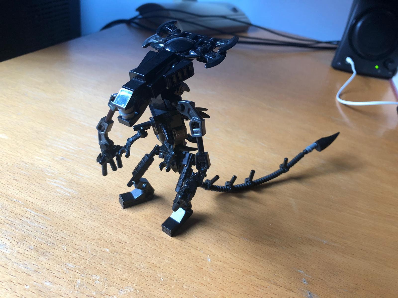 DIY Alien Xenomorph Queen Made With Bricks - Etsy