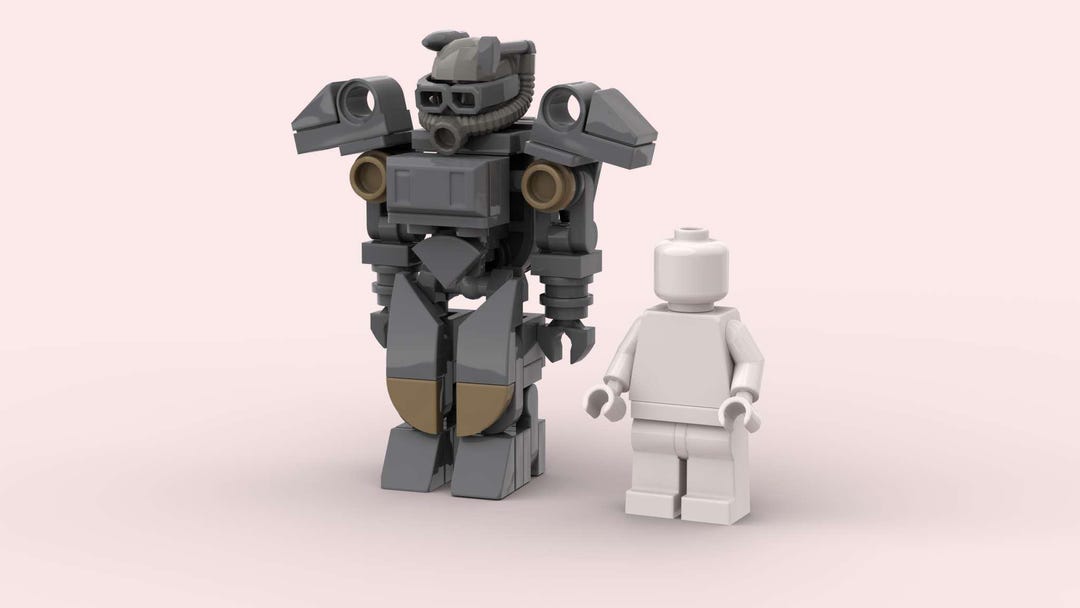 Fallout T-60 Poseable Power Armor Made With Authentic Bricks - Etsy