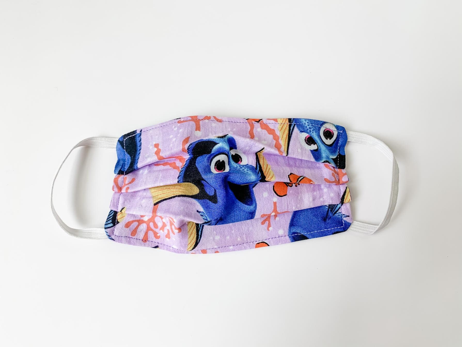 Finding Dory Face Mask Kids' Face Mask Little Kid ages 3-5 Washable ...