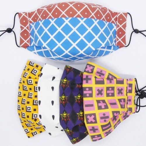 Cosplay Anime Cotton Face Mask Face Covering Reusable Mask | Etsy