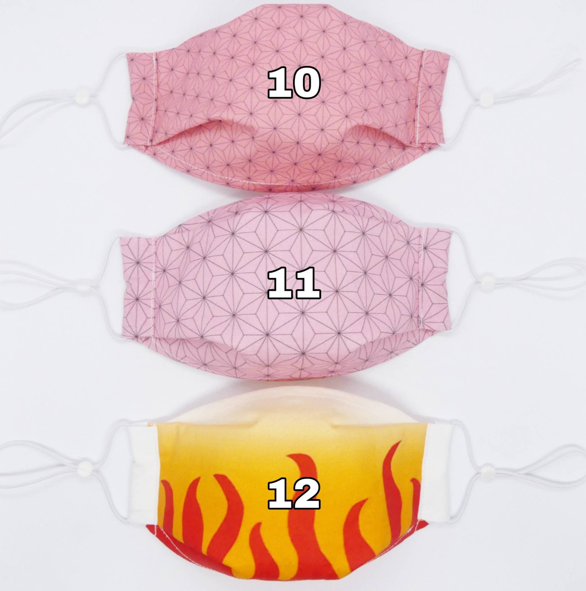 Cosplay Anime Cotton Face Mask Face Covering Reusable Mask | Etsy