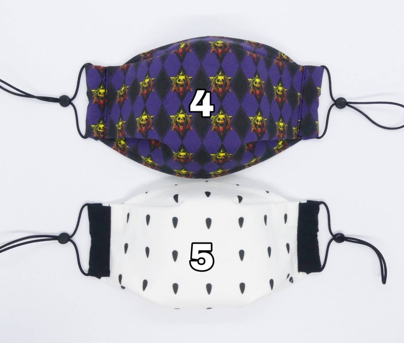 Cosplay Anime Cotton Face Mask Face Covering Reusable Mask | Etsy