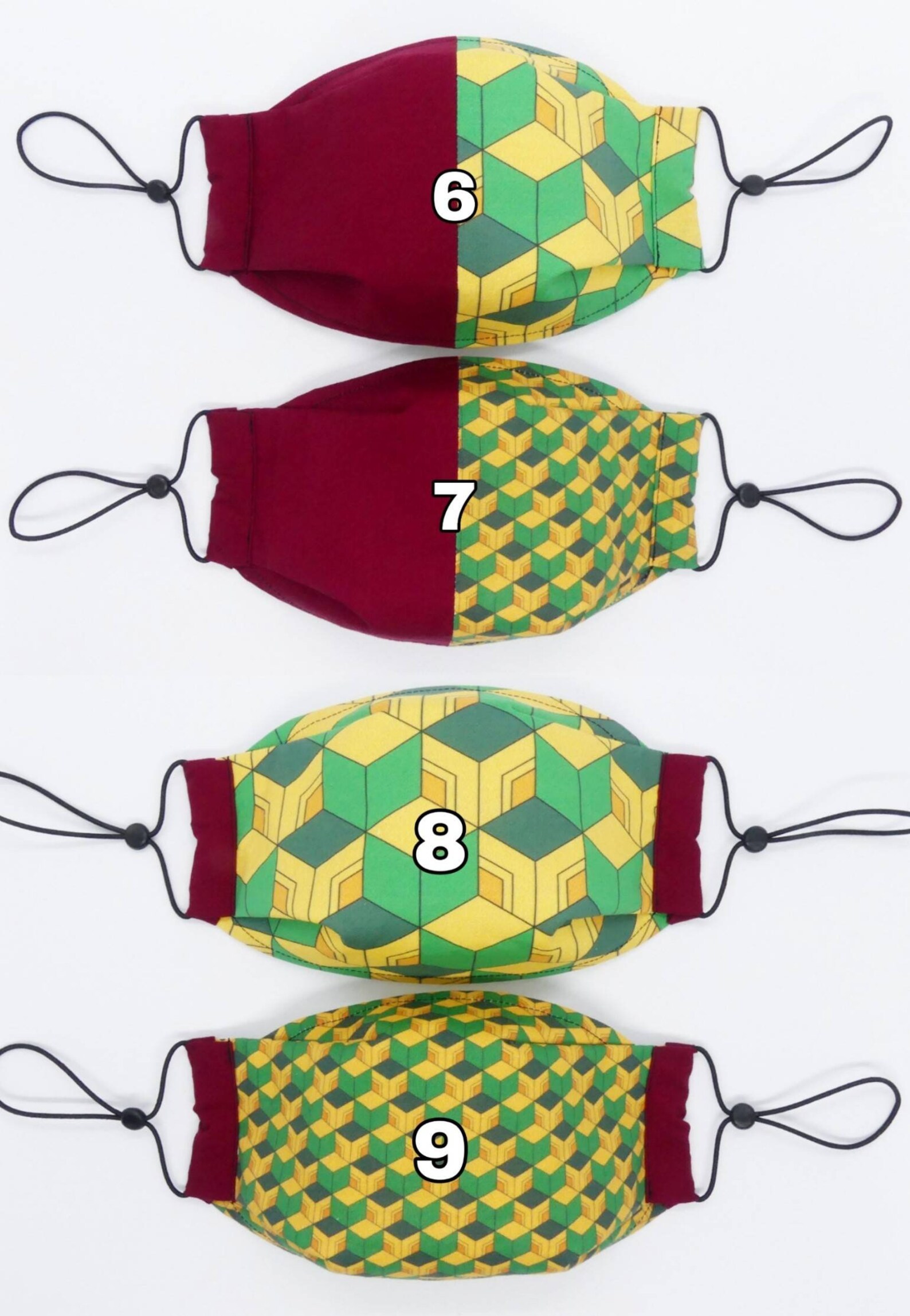 Cosplay Anime Cotton Face Mask Face Covering Reusable Mask - Etsy