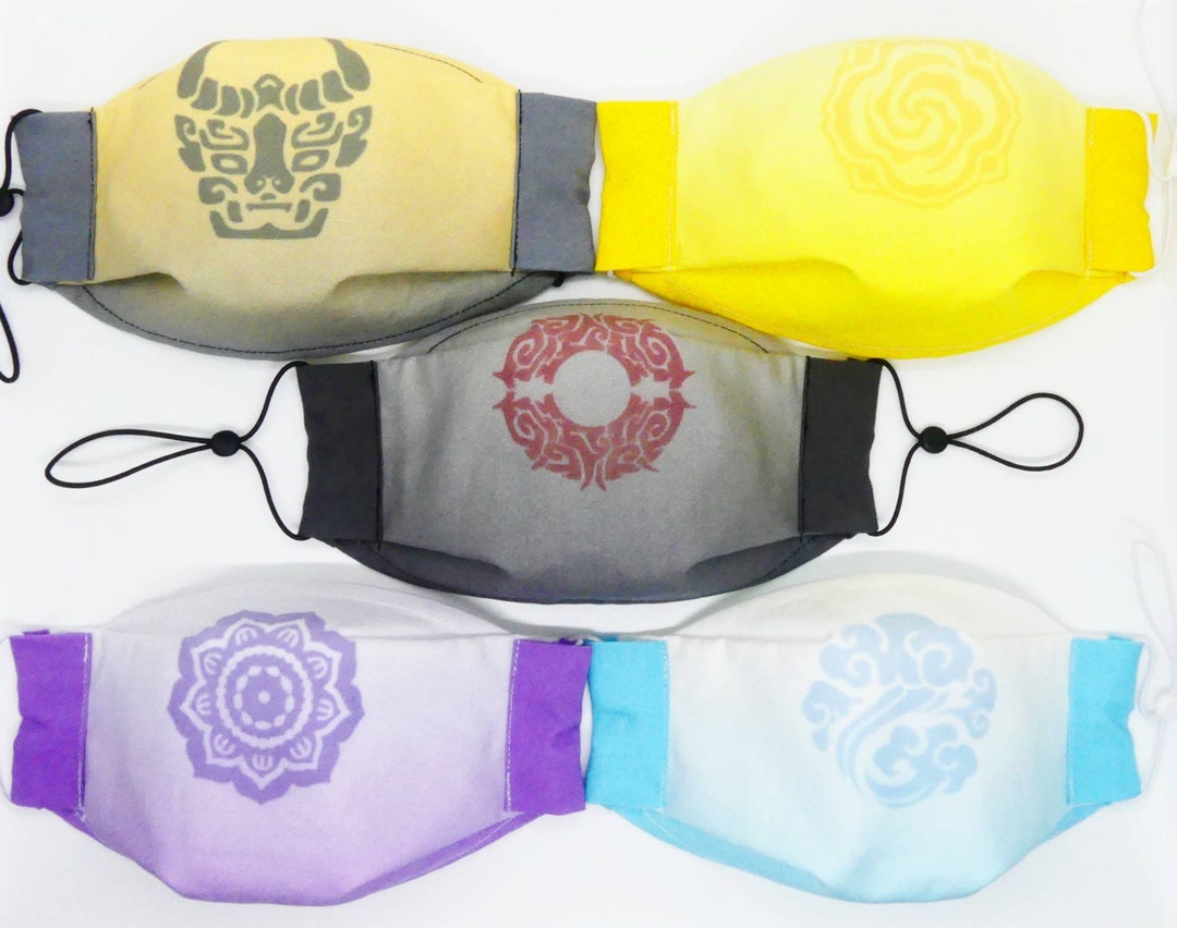 Cosplay Danmei Donghua Cotton Face Mask, Face Covering, Reusable Mask ...