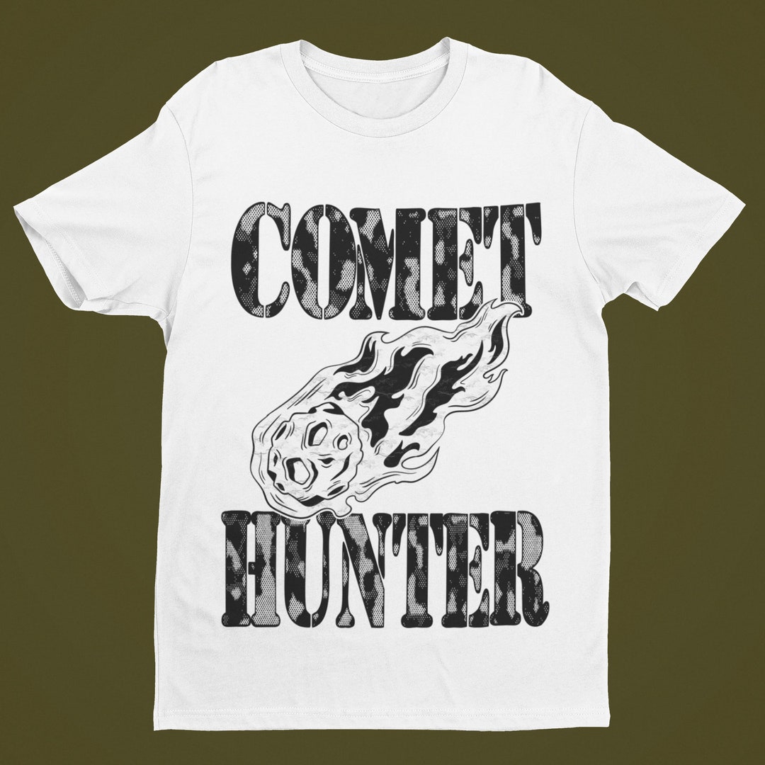 Astronomy Shirt Space Shirts Comet Shirt Astronomer Clothing Comet Hunter Shirt - Etsy