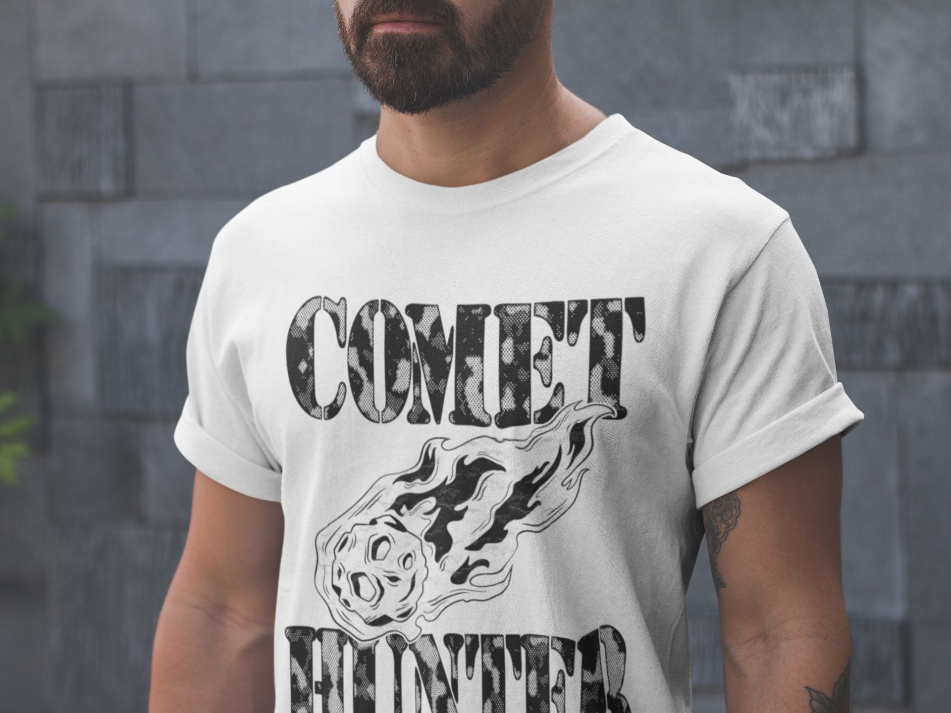 Astronomy Shirt Space Shirts Comet Shirt Astronomer Clothing Comet ...