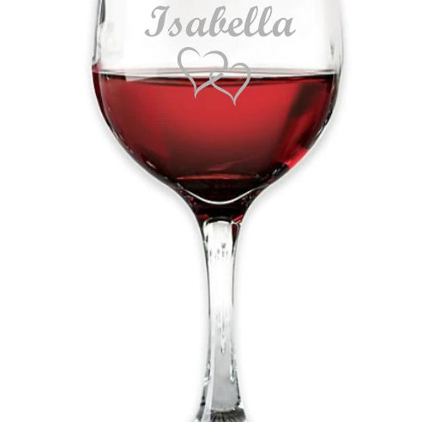 Logo Wine Glasses - Etsy