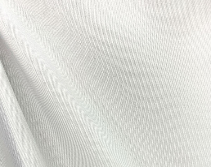 White Polyester Fabric White Fabric Yardage Fabric by the Yard 58/60 - Etsy