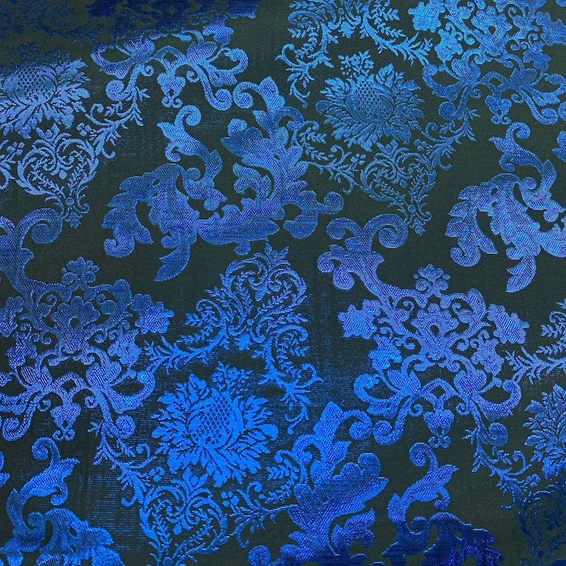 Royal Blue Damask - Etsy