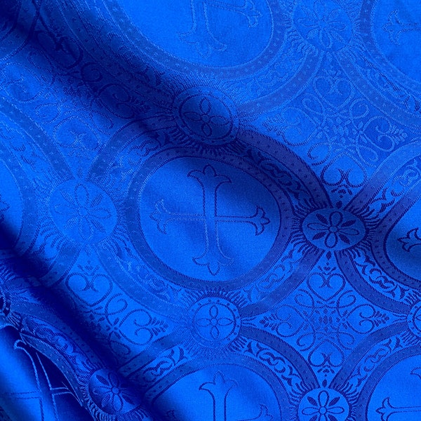 Blue Brocade - Etsy
