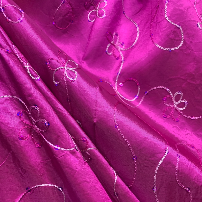 Fuchsia Fabric - Etsy
