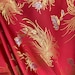 RED GOLD Embroidered Brocade Fabric (60 In.) Sold by the Yard - Etsy