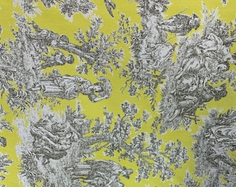 Toile Fabric by the Yard - Etsy