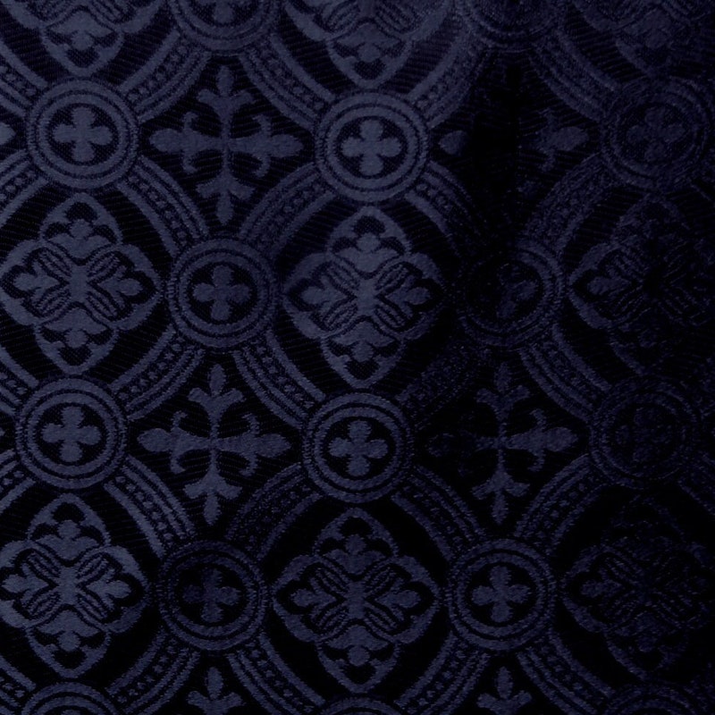 Dark Blue Fabric - Etsy