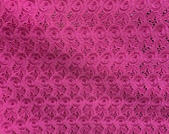 Pink Eyelet Fabric - Etsy