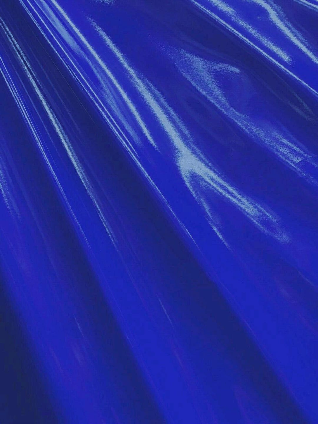 ROYAL BLUE Shiny Glossy PVC Pleather Stretch Fabric (58 In.) Sold by ...