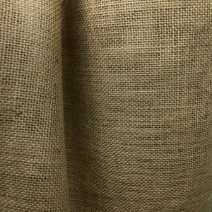 NATURAL JUTE Burlap Fabric (60 In.) Sold by the Yard - Etsy