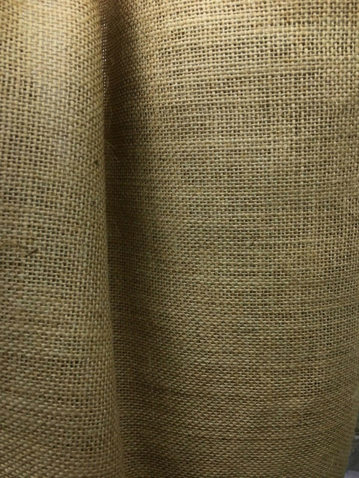 NATURAL JUTE Burlap Fabric 60 In. Sold by the Yard | Etsy