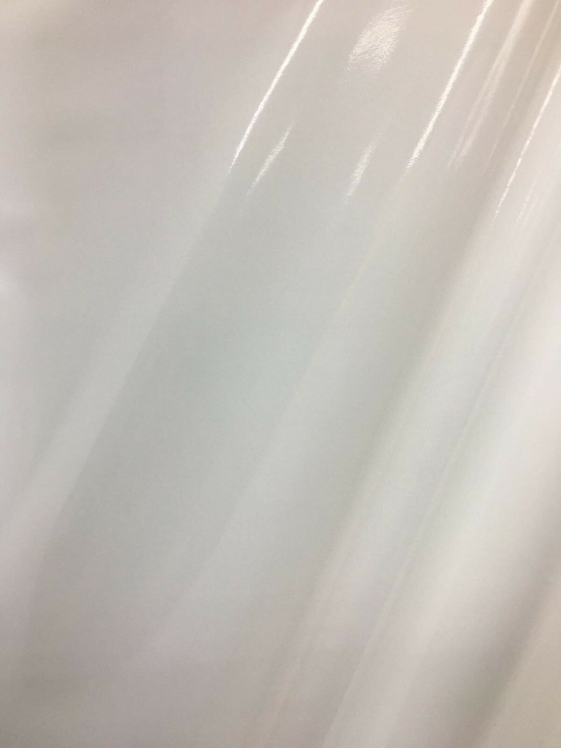 WHITE Shiny Glossy PVC Pleather Stretch Fabric (58 In.) Sold by the ...
