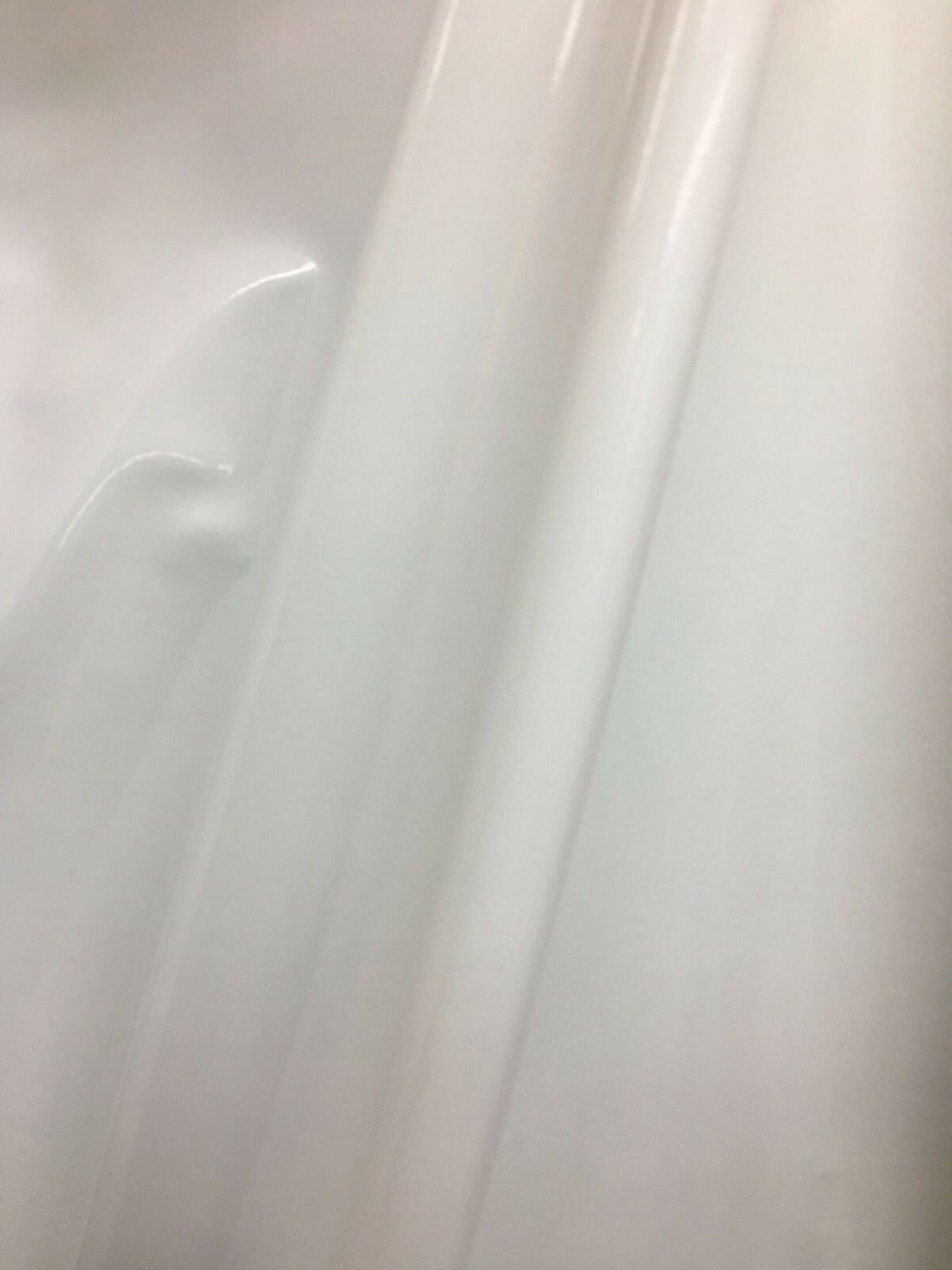 WHITE Shiny Glossy PVC Pleather Stretch Fabric 58 In. Sold - Etsy