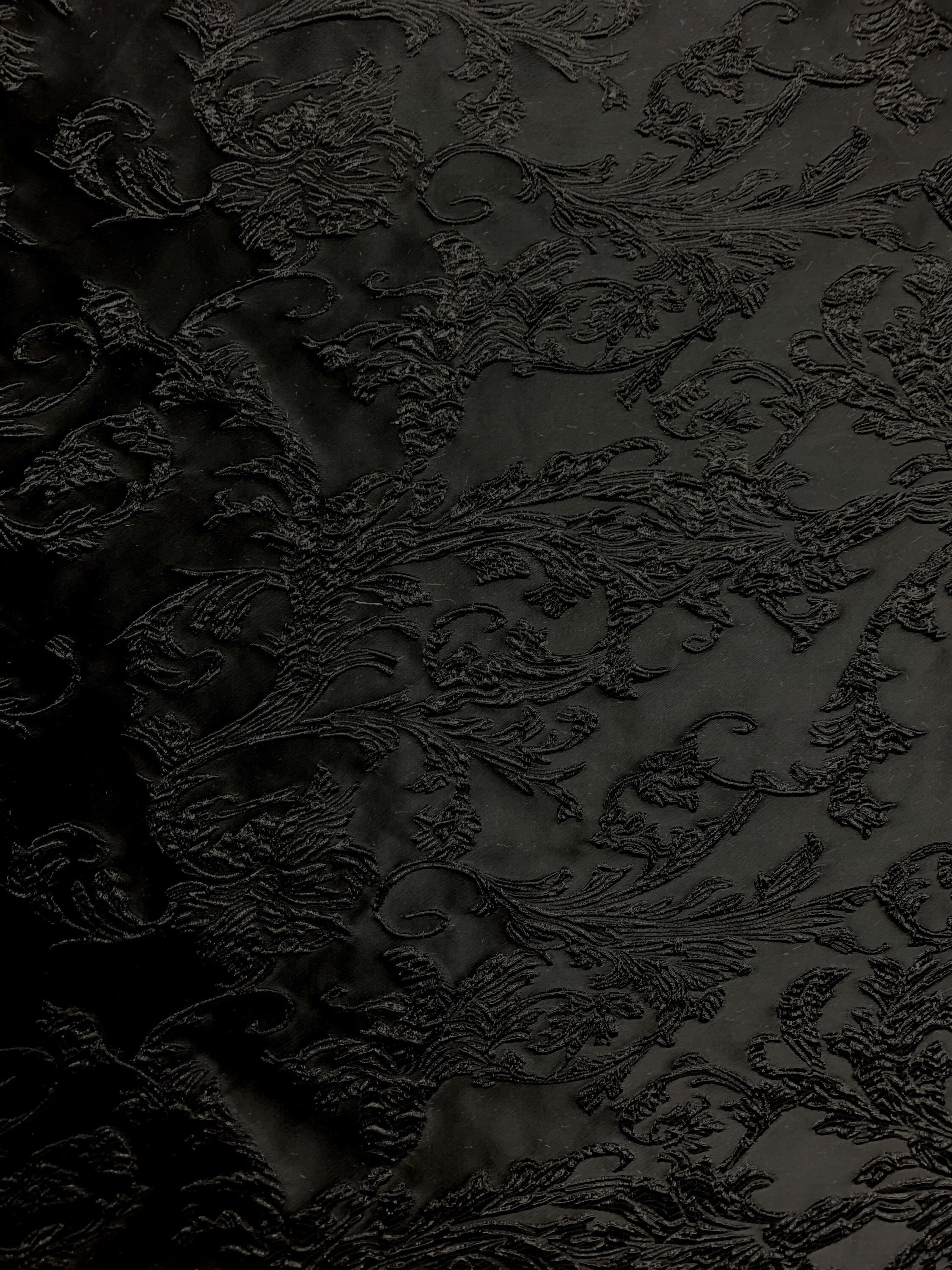 Black Brocade Pattern