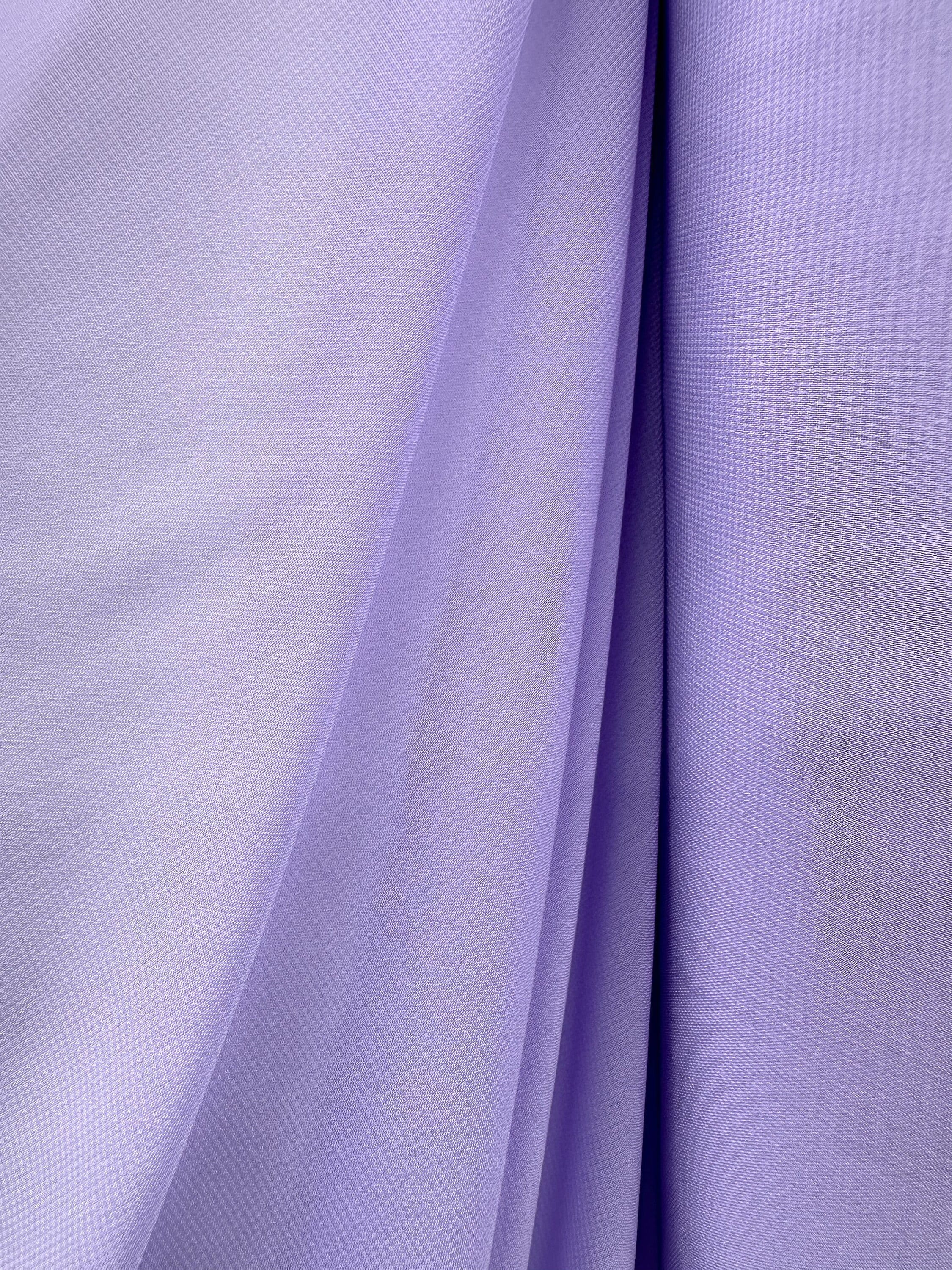 LAVENDER Sheer Solid Polyester Chiffon Fabric 60 In. Sold by the Yard ...
