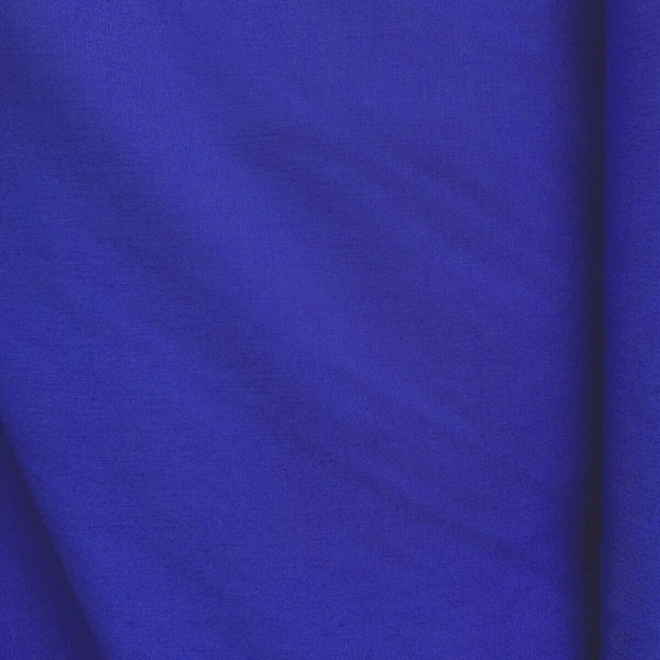 Cobalt Blue Fabric - Etsy