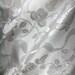 WHITE Floral Brocade Fabric (60 In.) Sold by the Yard - Etsy