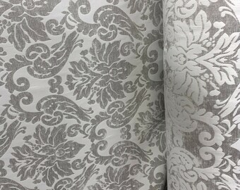 Gray Damask | Etsy