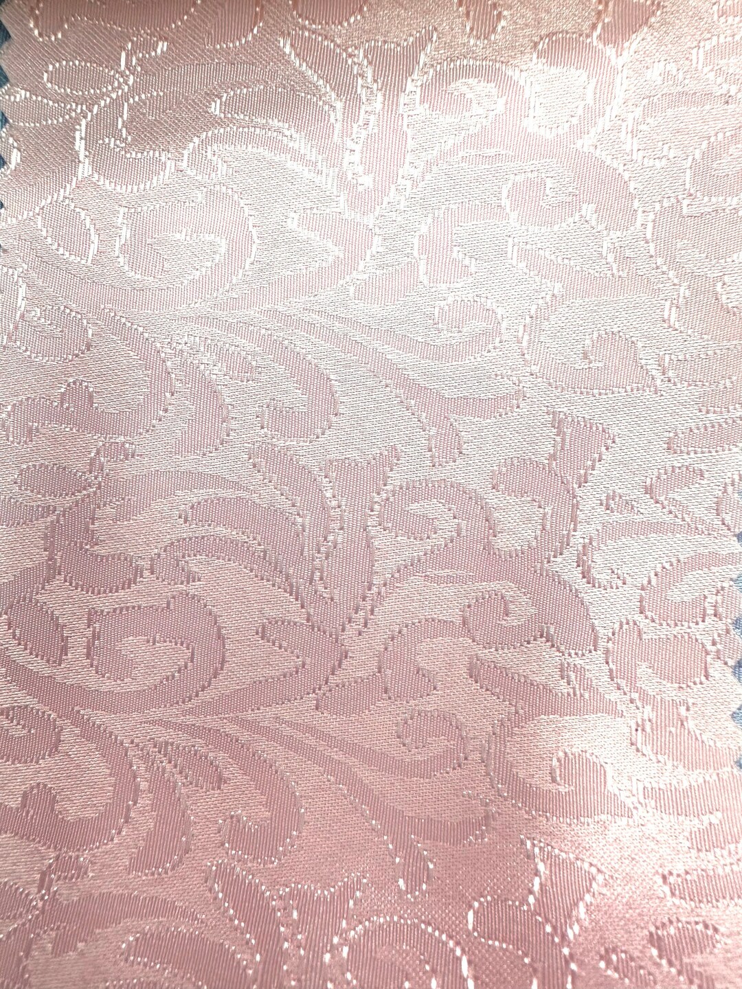 BABY PINK Floral Brocade Fabric 60 In. Sold by the Yard - Etsy