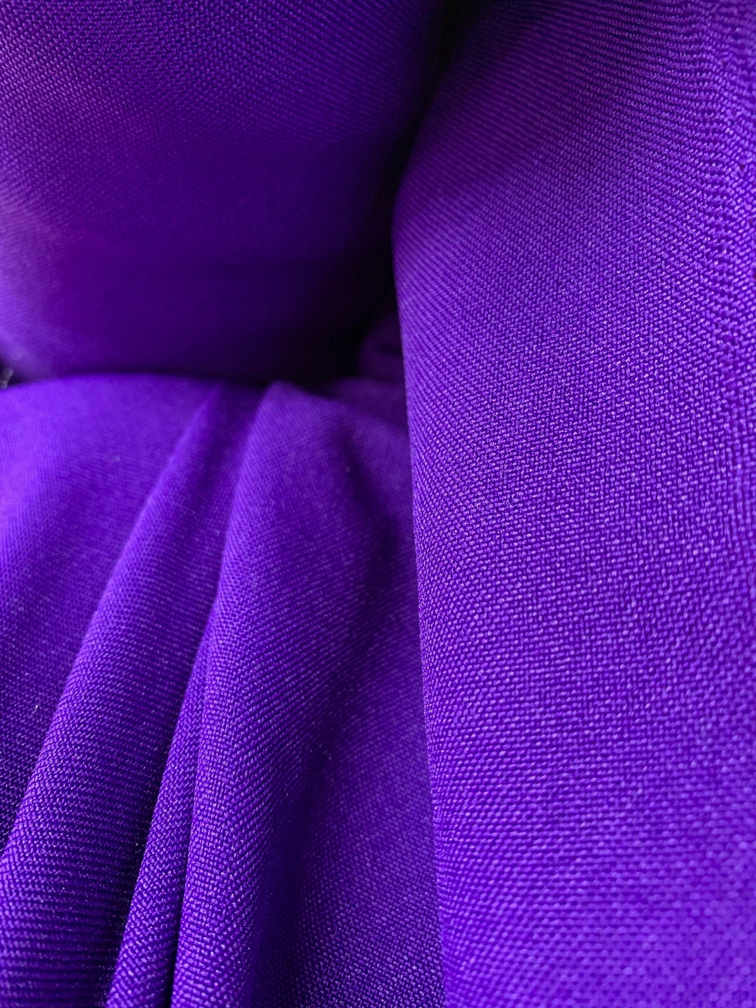 PURPLE 100% Polyester Poplin Fabric (60 In.) Sold by the Yard - Etsy