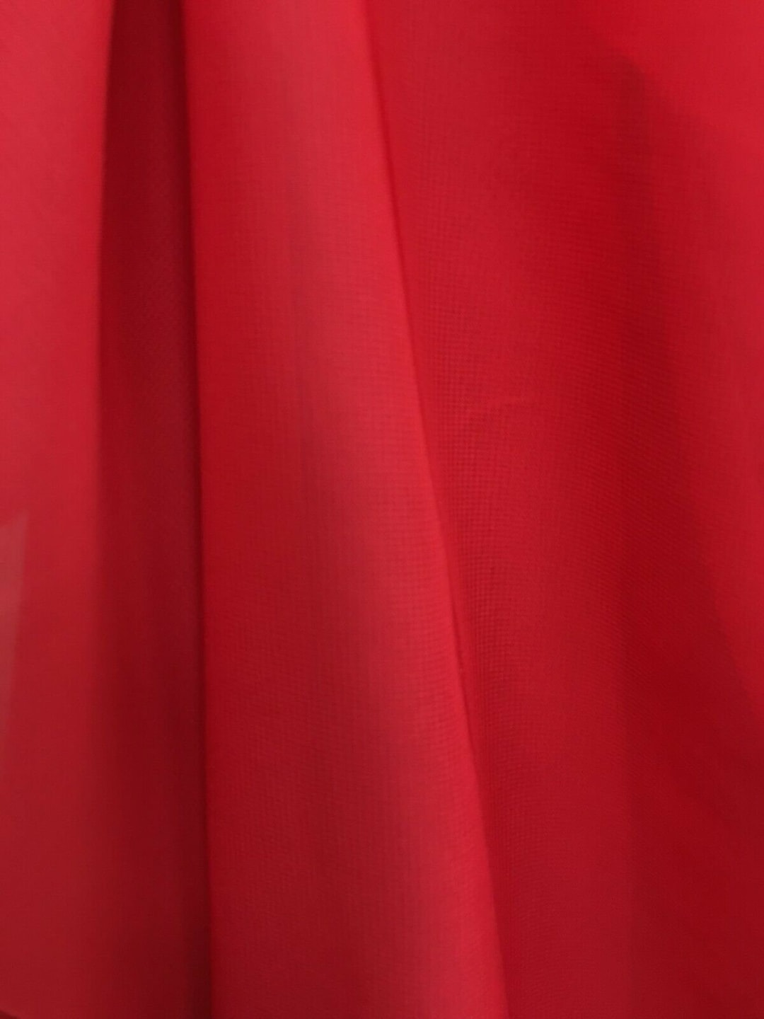 RED Sheer Solid Polyester Chiffon Fabric (60 In.) Sold by the Yard - Etsy