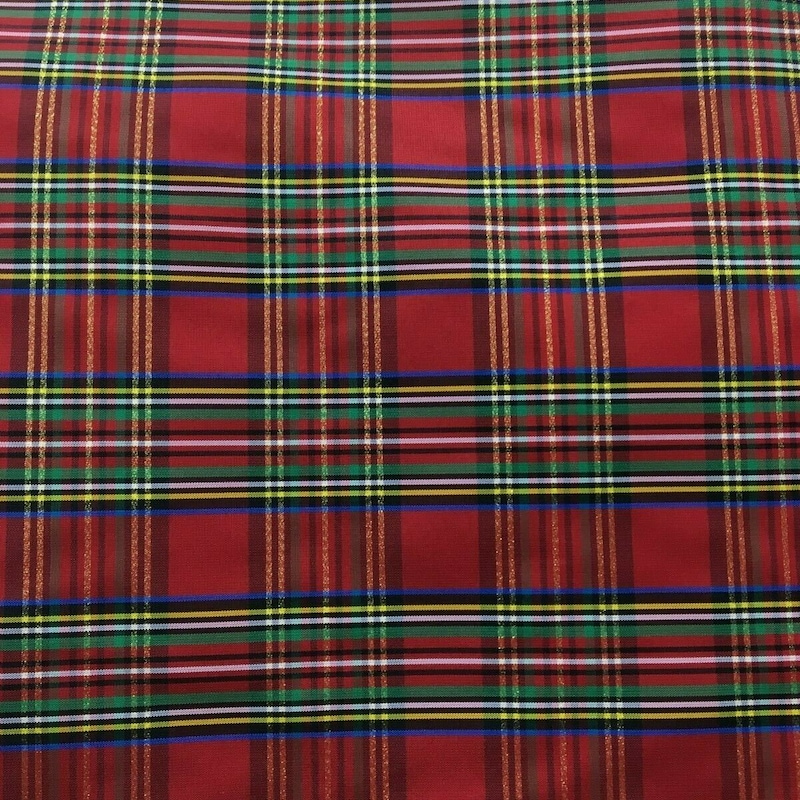 Tartan Fabric Taffeta - Etsy
