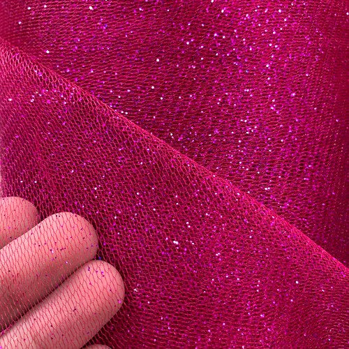 RED Sparkle Glitter Tulle Decoration Event Fabric 60 In. - Etsy