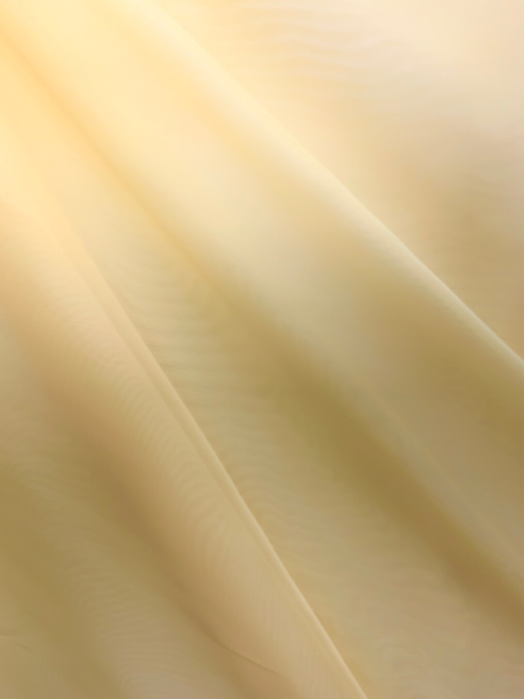 CREAM Sheer Voile Polyester Drapery Apparel Fabric (118 In.) Sold by ...