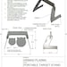 Target Gong Stand - DXF Files - Portable - Digital Download - Etsy Canada