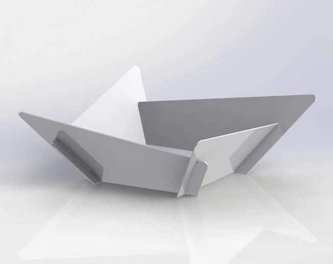 Portable Fire Pit DXF File Mountain Scene Firepit CNC - Etsy Canada